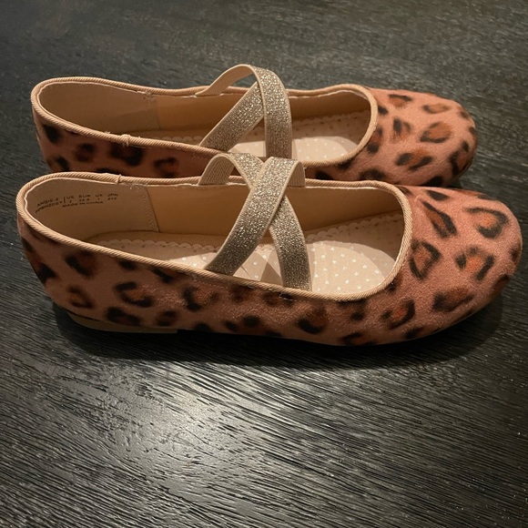 Dream Pairs | Shoes | Girls Ballerina Style Shoe Leopard Print Size 2 ...
